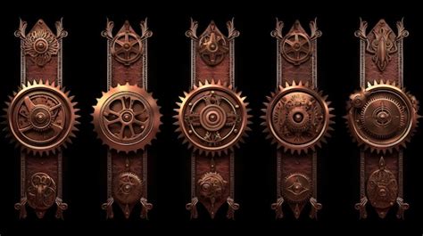 Premium Ai Image Cogwheels