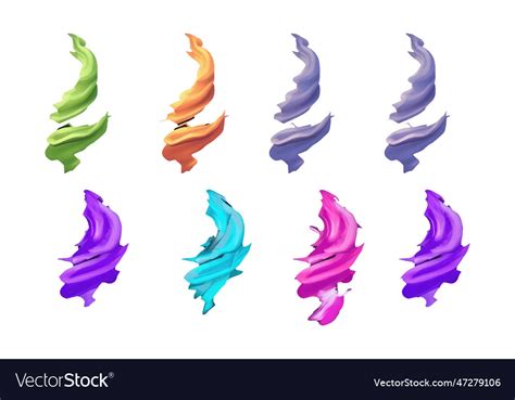 ui set of swirl tornado royalty free vector image