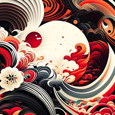 Abstract Background Exploring The Intricacies Of Visual Composition