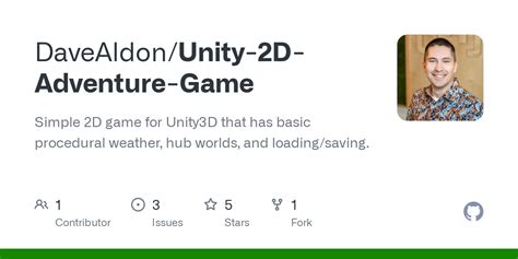 GitHub DaveAldon Unity D Adventure Game Simple D Game For Unity D That Has Basic Procedural