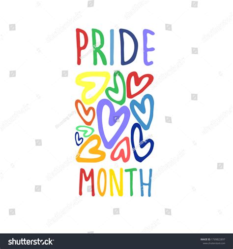 성적 다양성 축하의 달 성 소수자 스톡 벡터로열티 프리 1739822897 Shutterstock