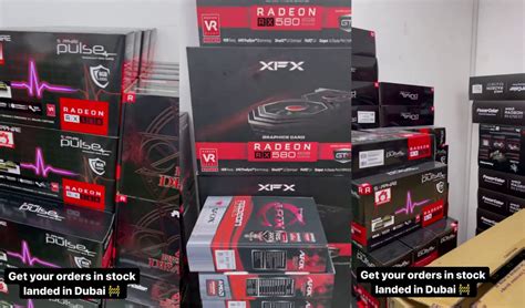 Cryptocurrency Mining Hardware Retailer Receives A Large Shipment Of PowerColor Sapphire XFX