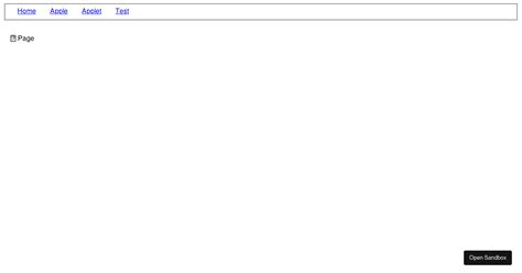 react router v6 forked codesandbox