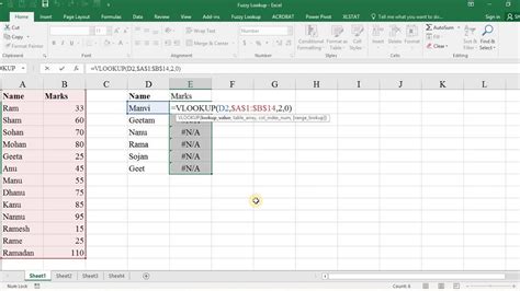 Vlookup For Wrong Or Incomplete Data Using Concatenation Youtube