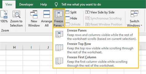 How To Freeze Panes In Excel Goskills
