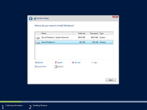 Windows Server Installation