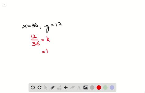 The Variables X And Y Vary Directly Use The Give