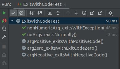 Testing System Exit Don T Panic