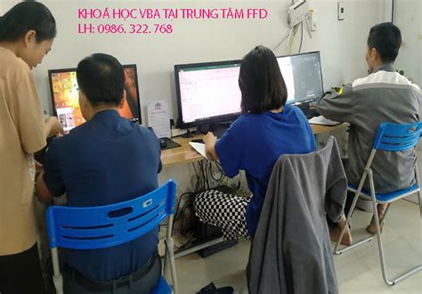 khoá học vba trong exel trung tâm ffd