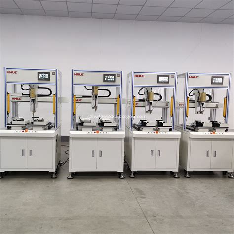 Automated Four Head Automatic Screw Fastening Machinery High Quality Automated Four Head