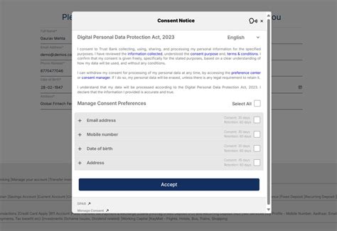 Concur Consent Manager On Linkedin Dpdpa Consent Notice Dataprotection Compliance Concur
