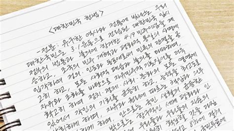 각국의 필기체 Mlbpark