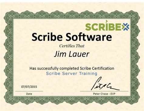 Scribeservertrainingcertification Pdf