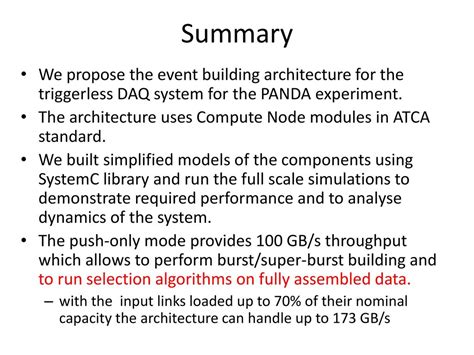Modeling Event Building Architecture For The Triggerless Data