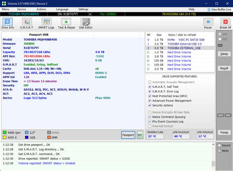 Checking HDD Drives For Physical Errors Scanning Sectors Super User