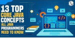 Top Core Java Concepts All Java Programmers Need To Know