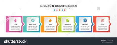 Infographic Steps Business Diagram Vector Vector có sẵn miễn phí bản quyền