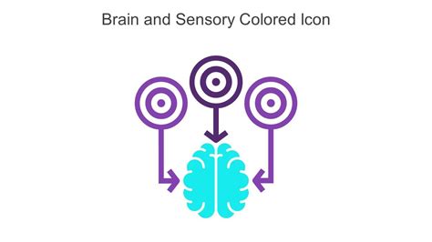 Brain And Sensory Colored Icon In Powerpoint Pptx Png And Editable Eps Format PPT Template