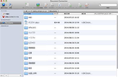 macからsharepoint onlineのドキュメント・フォルダーにアクセスする。 tetsuya odakaの日記