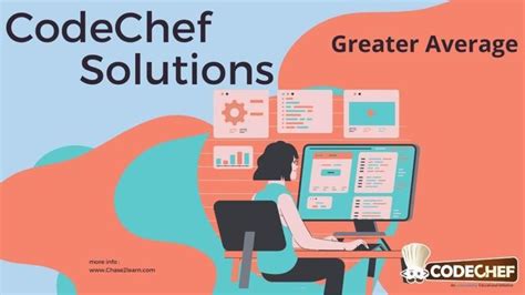 Greater Average Codechef Solution Solutions Problem And Solution