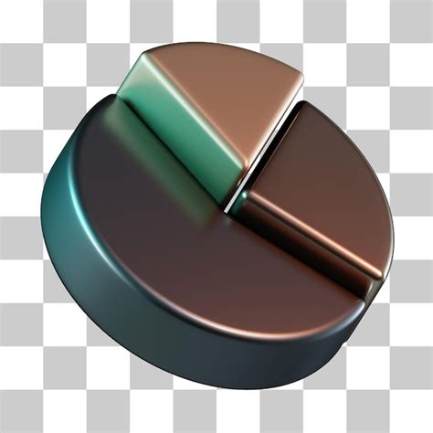Premium Psd Pie Chart Statistic 3d Icon