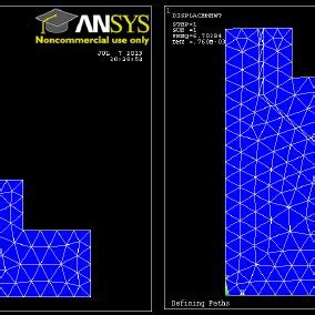 Modal Analysis Using The ANSYS Finite Element Model A No Fault B Download Scientific
