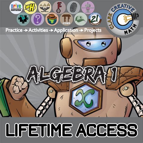 Algebra 1 Complete Curriculum Clark Creative Education