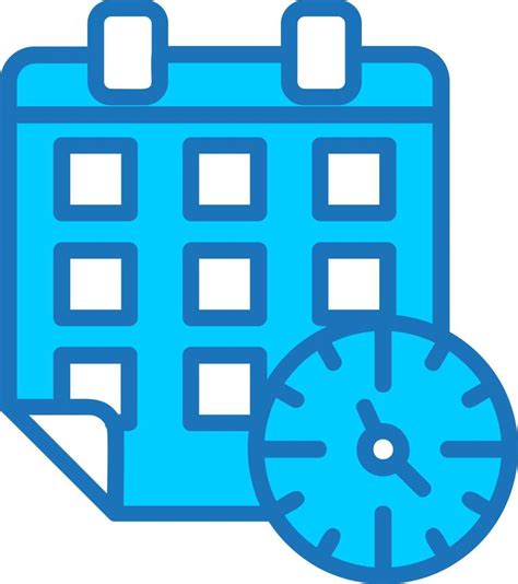 Timetable Vector Icon 15546194 Vector Art At Vecteezy