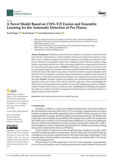 Pdf A Novel Model Based On Cnn Vit Fusion And Ensemble Learning For The Automatic Detection Of