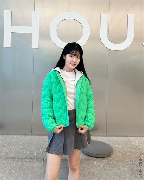 가을 여성 경량패딩 추천 코오롱스포츠 솟솟다운 간절기 아우터 코디 네이버 블로그
