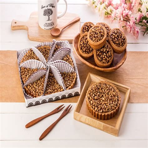 천년누리 전주빵 100통밀 로스팅한 호두로 만든 호두파이10개입 선물세트 푸드폴리스 마켓