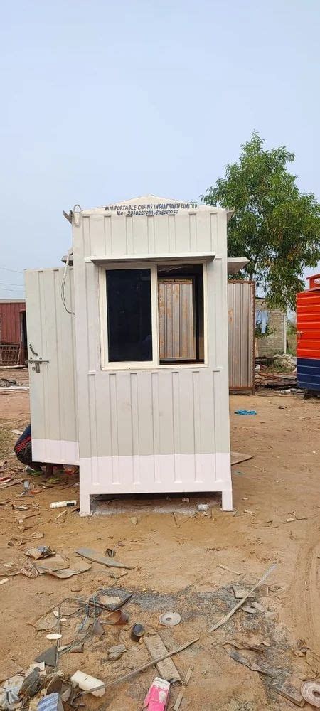 Ms Modular Security Cabins At Rs 45000 Piece Ms Portable Security Cabins In Raipur Id