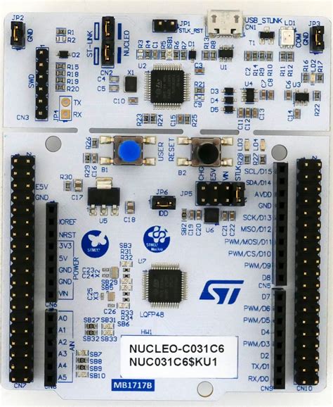 St Nucleo C031c6 Segger Knowledge Base