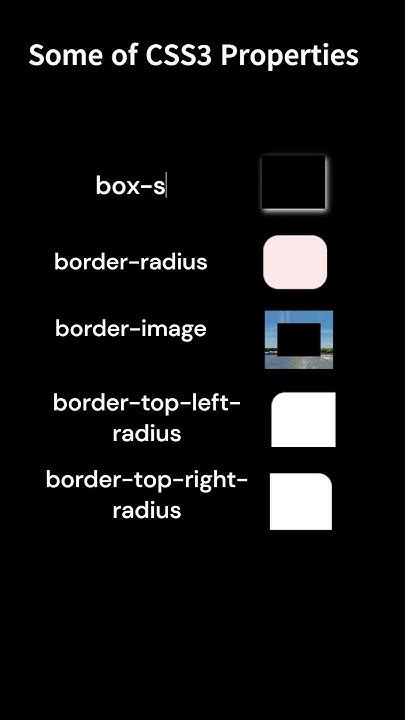 Some Of Css3 Properties Css3 Htmlcss Cssanimation Coding Csseffect