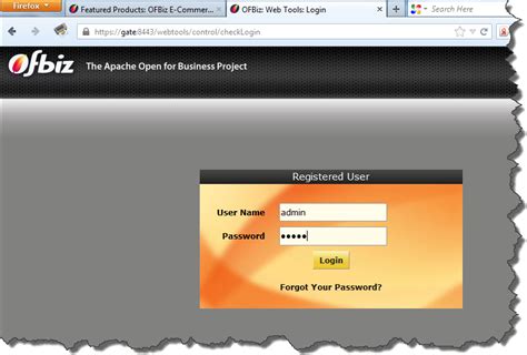 How To Start Apache Ofbiz Demo Under Ubuntu Server 1204