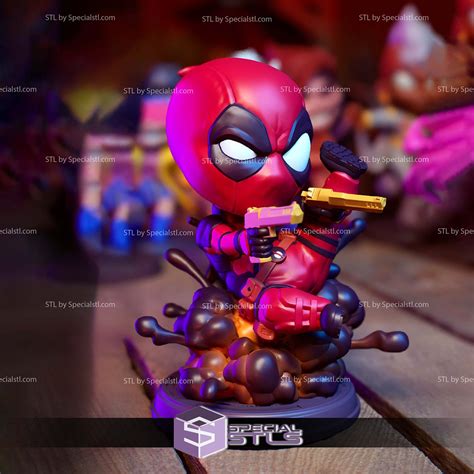 Dama Deadpool Chibi