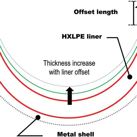 Schematic Showing A Design Of Hxlpe Offset Lateralized Acetabular Download Scientific Diagram