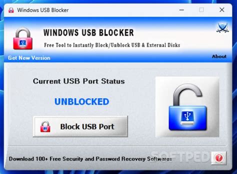 Windows USB Blocker Download Softpedia
