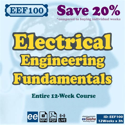 Electrical Engineering Fundamentals Course Eesasha Electrical Engineering Courses