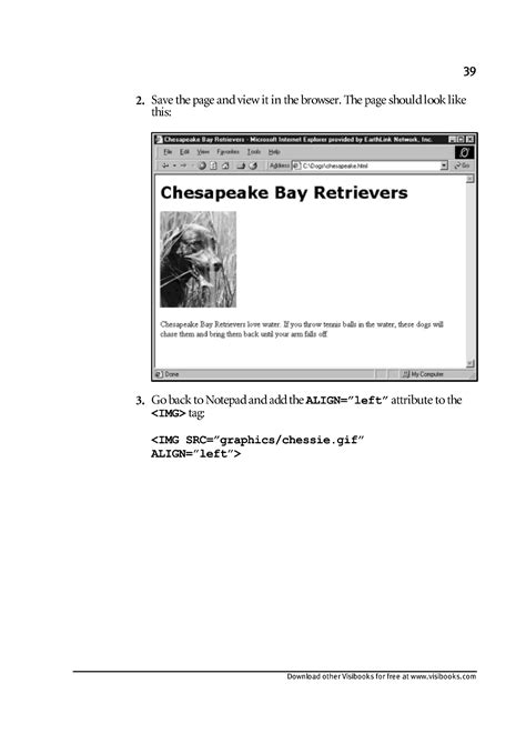 Html Lesson 5 Insert And Align Graphics Pdf