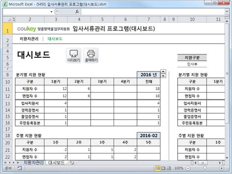 입사서류관리 프로그램대시보드 다운로드 무제한 이용가능 맞춤제작서비스제공 중소기업용 쉬운 관리프로그램칼퇴근