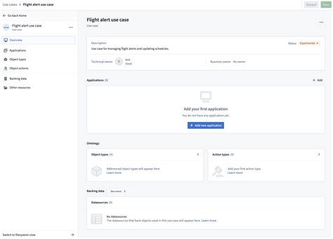 Use Cases Sunset • Getting Started • Palantir