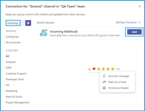 Integration Of Katalon Execution Result Into Microsoft Teams