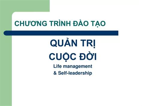 PPT CHƯƠNG TRÌNH ĐÀO TẠO PowerPoint Presentation free download ID