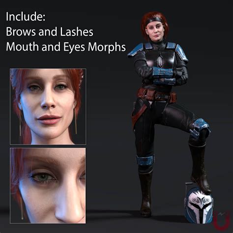 Bo Katan 9 For Genesis 9 Daz Content By Redmagnet