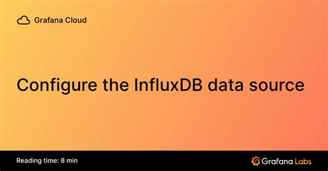 Configure The Influxdb Data Source Grafana Cloud Documentation