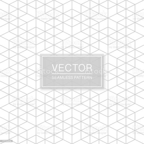 창조적 인 원활한 장식 패턴 섬세한 그리드 디자인 기하학적 동양 배경입니다 흰색과 회색 흑백 동부 텍스처 0명에 대한 스톡 벡터 아트 및 기타 이미지 Istock