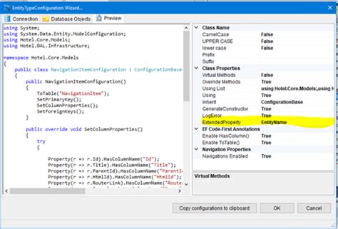 Entity Model Generator For Visual Studio Visual Studio Marketplace