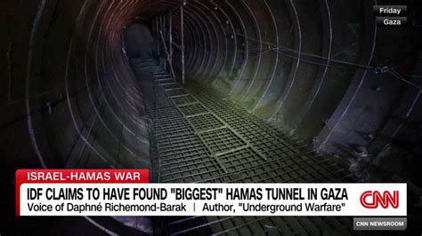 IDF calls Hamas tunnels discovered in Gaza an ‘underground terror city’ | CNN
