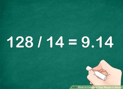 4 Ways To Calculate Your Weight In Stones WikiHow